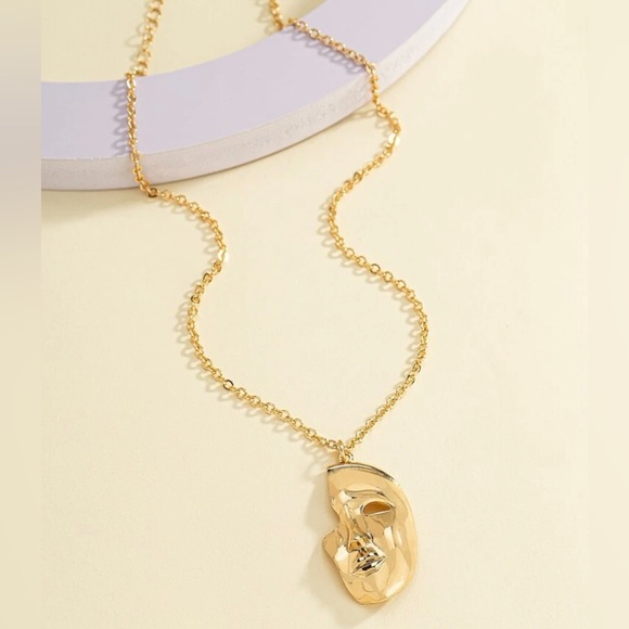 Jewelry Phantom Of Opera Gold Theatre Masquerade War Mask Sons Of Harpy Tragedy Pendant Poshmark